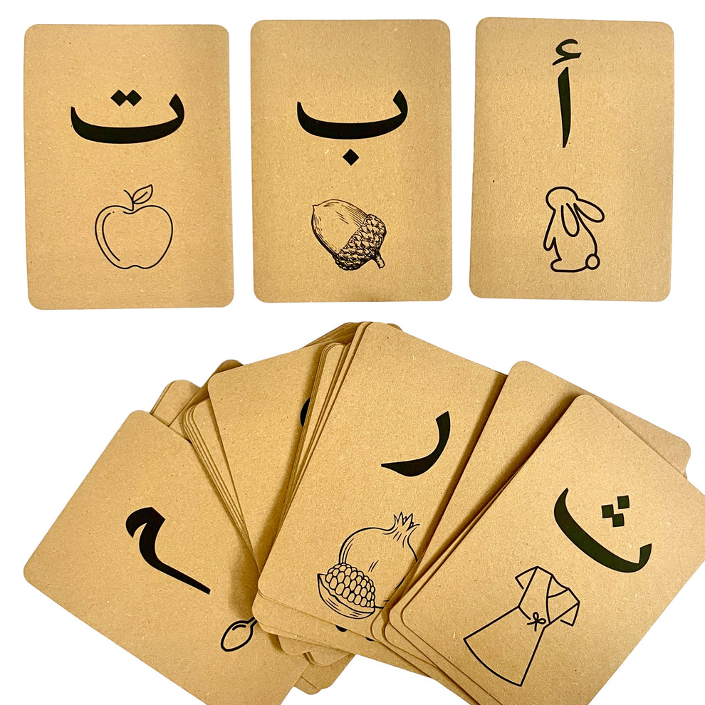 Arabic Alphabet Flashcards – 28letters.co